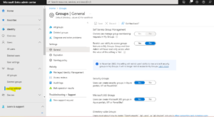 User and Group management in Microsoft Entra