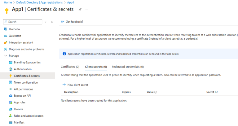Managing App in Entra ID with oauth permission grants