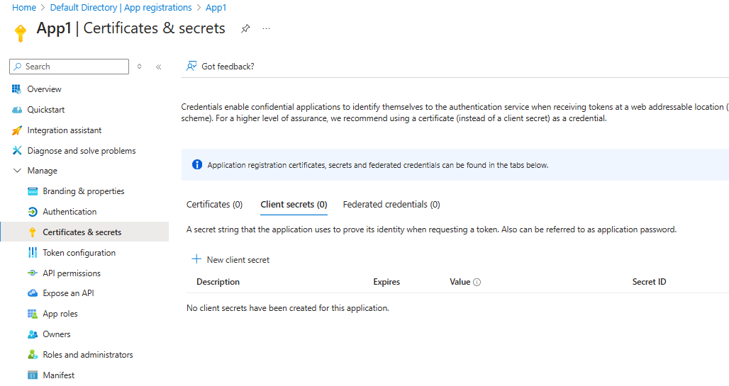 Managing App in Entra ID with oauth permission grants